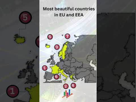 Most beautiful countries in EU and EEA #top #countries #france #sweden #norway #switzerland #italy
