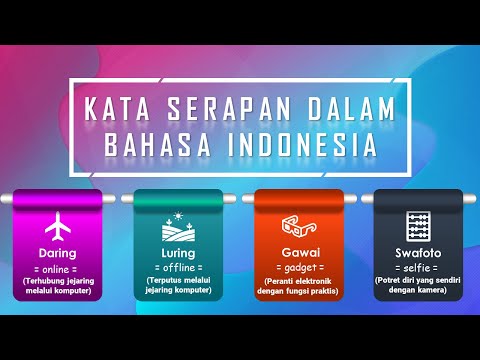 Kata serapan dalam bahasa Indonesia