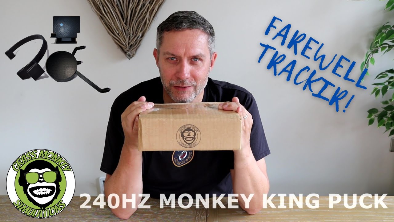 Grass Monkey Simulations 240hz Monkey King Puck Unboxing - Setup Review ...