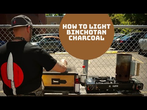 How to light Binchotan Charcoal