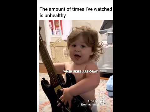 Cute Boy Sings "You Are My Sunshine" with Tiny Guitar | Heartwarming & Adorable Performance 😘😘