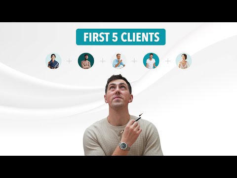 How I Got My First 5 Logo Design Clients (FAST!)