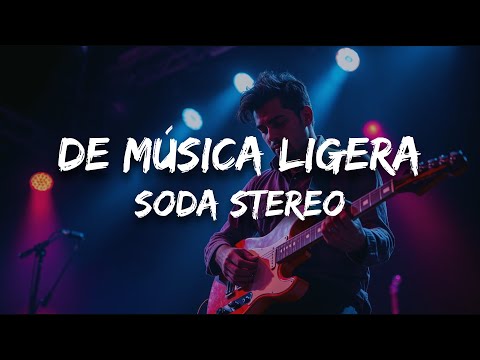 Soda Stereo - De Música Ligera (Letra)
