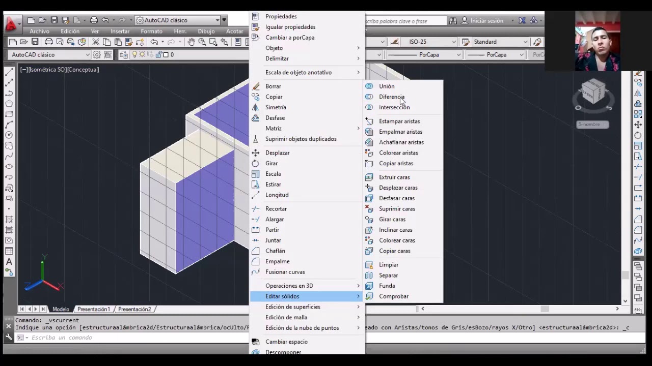 cocina en AutoCAD