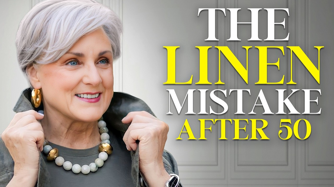 Why Linen Looks Frumpy After 50 (And How to Fix It)
