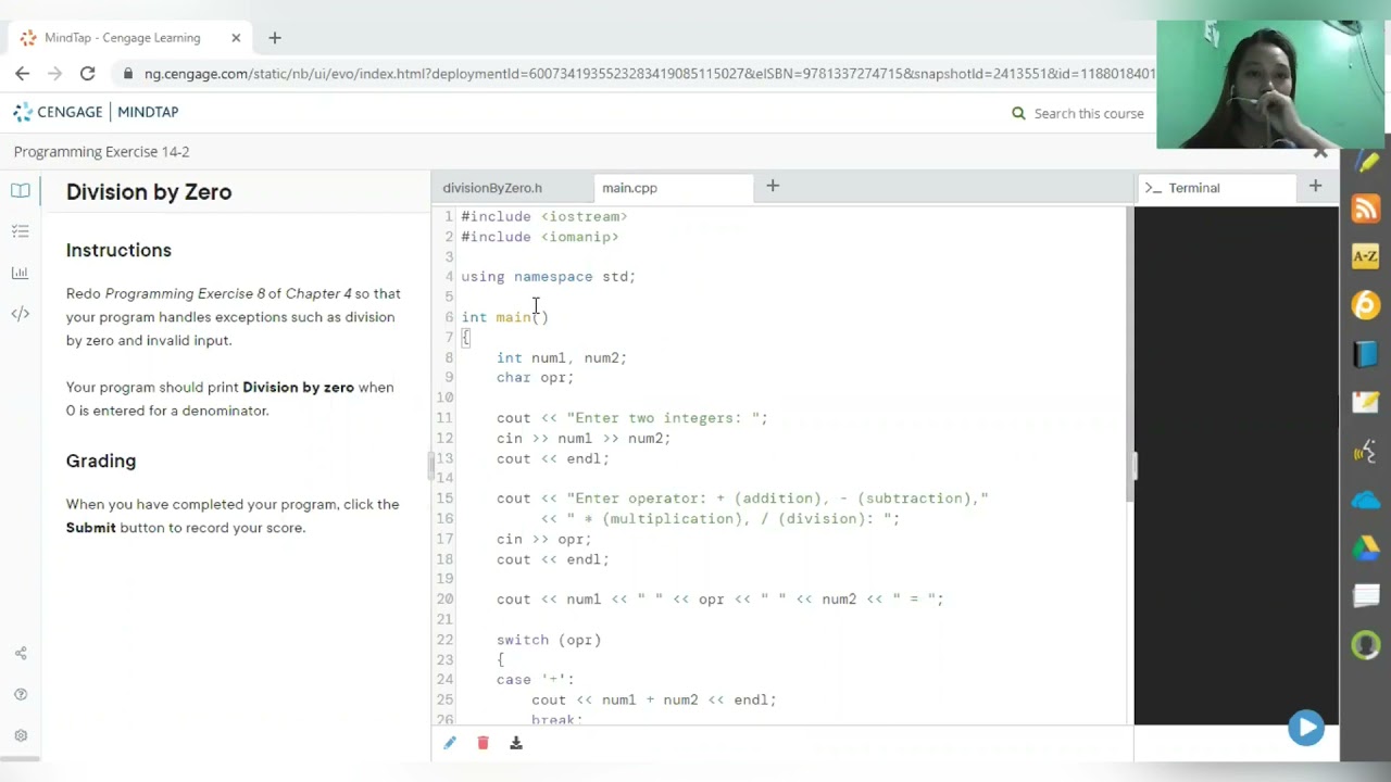 Programming Exercise 14-2