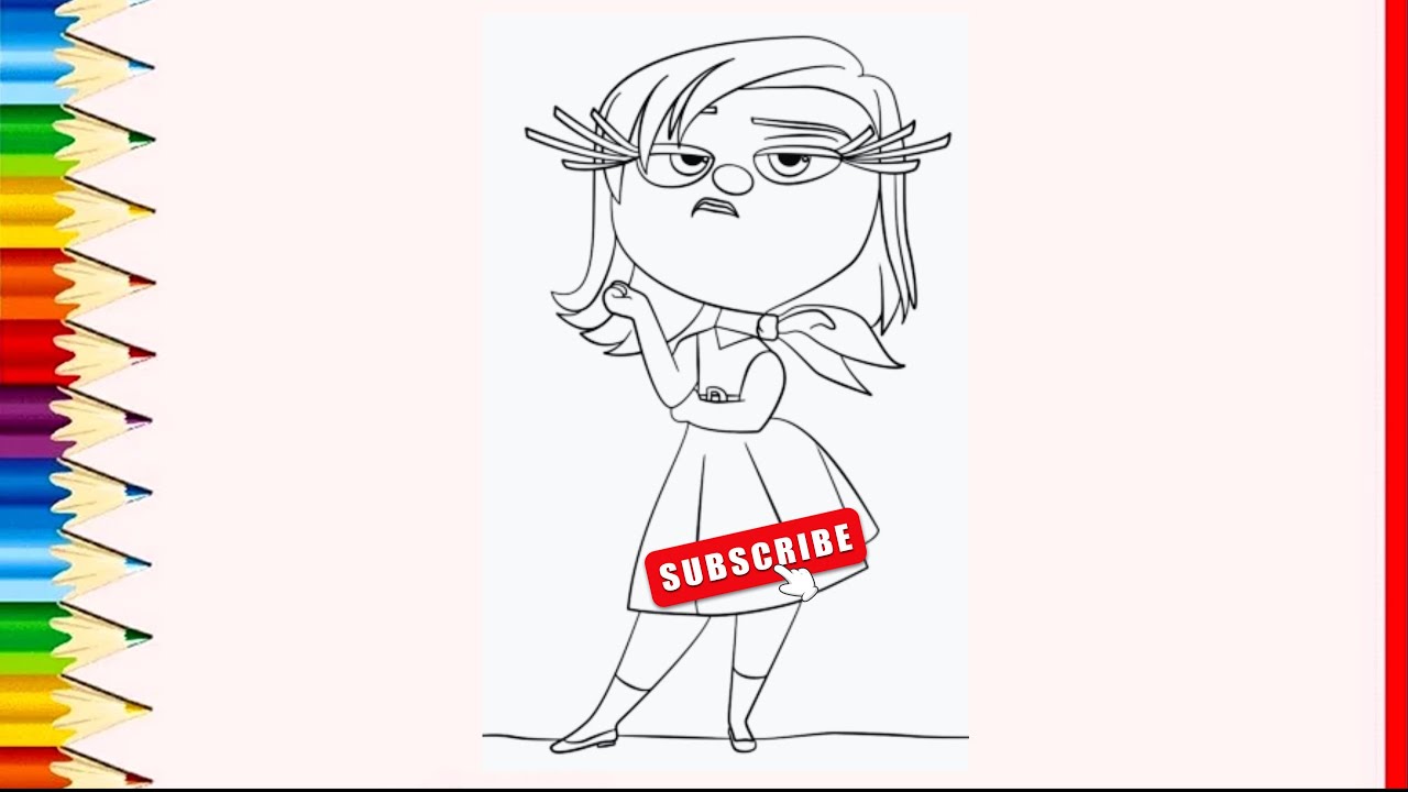 #drawing  #inside  Out Coloring #pages  #best  #coloring  Pages For Kids