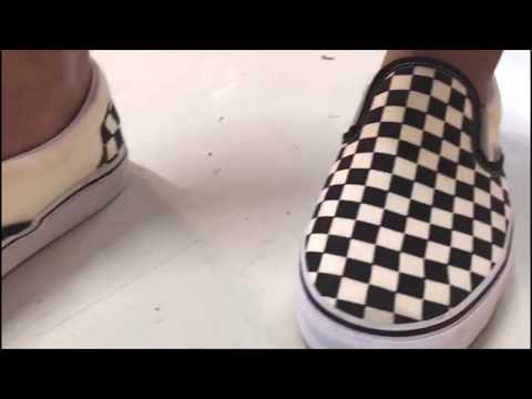 REVIEW VANS SLIP ON CHECKERBOARD & VANS SLIP ON CHEKERBOARD X PEANUTS - @SNEAKERS.PLUS