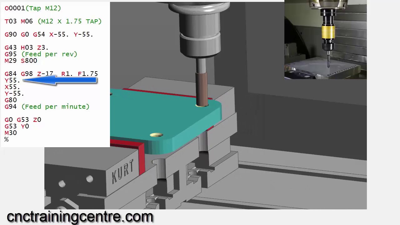 G84 Programming Example