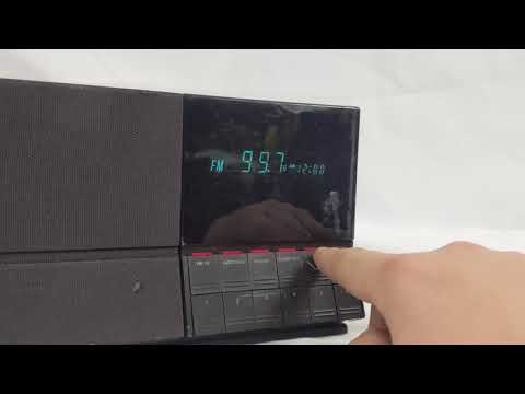 Proton Stereo Clock Radio RS-420 Retro Vintage 1994 Dual | Reverb UK