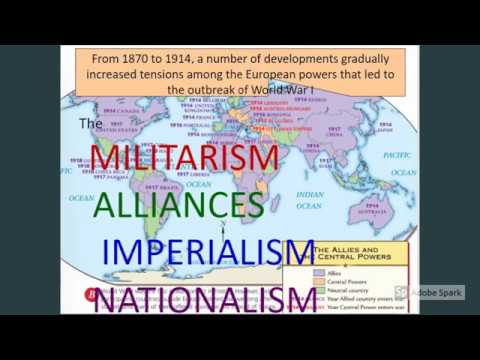 The MAIN Causes of WWI
