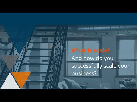 What does it mean to scale your business?