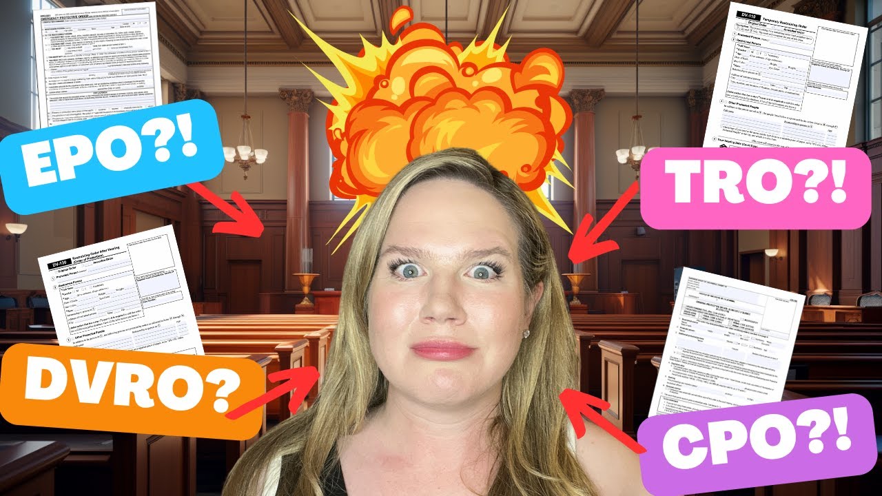 4 Types of Domestic Violence Restraining Orders & How to Get Them DROPPED