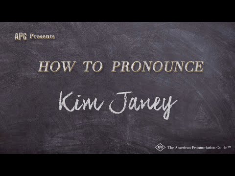 How to Pronounce Kim Janey (Real Life Examples!)