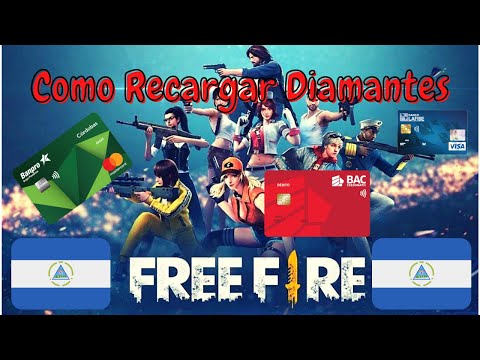 💎 Recarga Diamantes Free Fire Nicaragua a través de PayPal y PagoStore