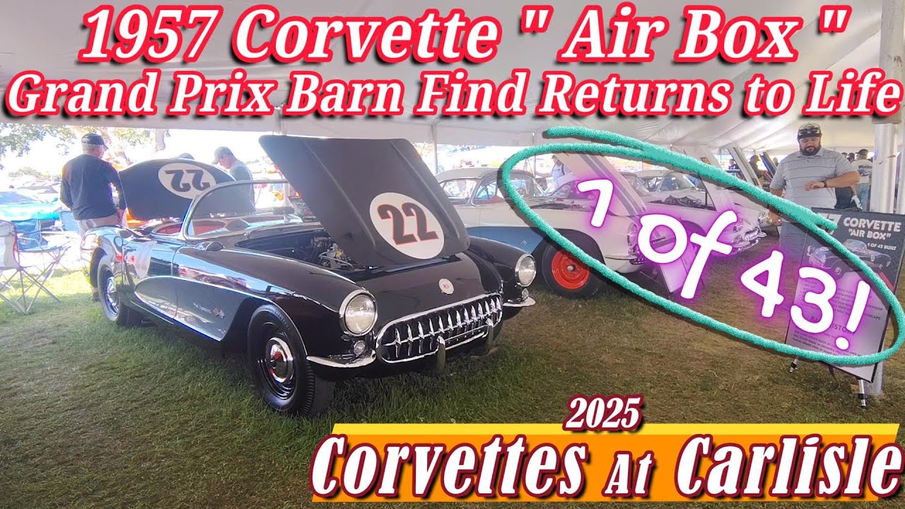 Barned for 48 Years, This Ultra-Rare 1957 Corvette "Airbox" Is Now a ...