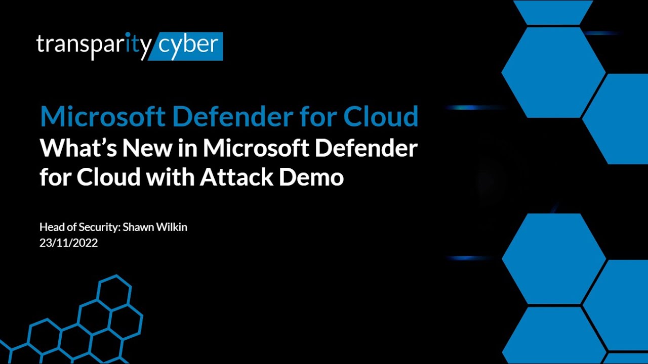 What's New in Microsoft Defender for Cloud with Live Attack Demo ...