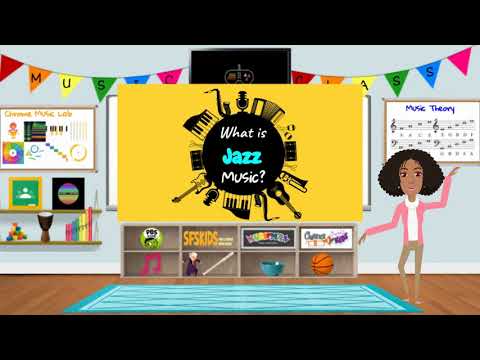 Explaining Jazz To Kids general voca…: English ESL video lessons