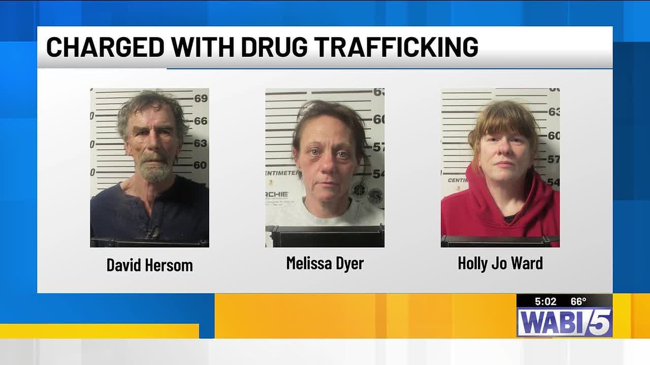 Five arrested after police find drugs, guns in two Searsport homes