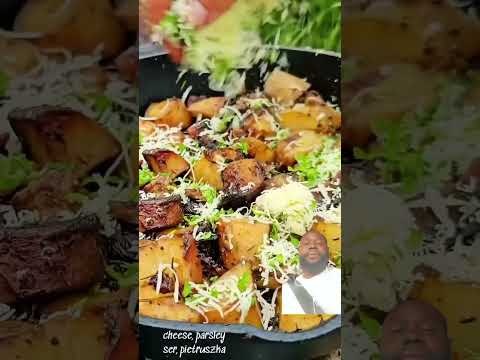 Grilled meat 🥩 on a stone #explorepage #viral #kevi #steak