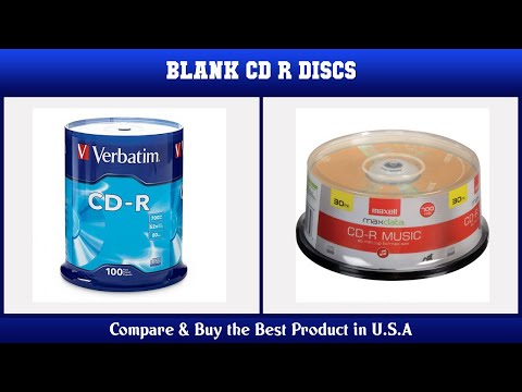 Top 10 Blank CD-R Discs to buy in USA 2021 | Price & Review