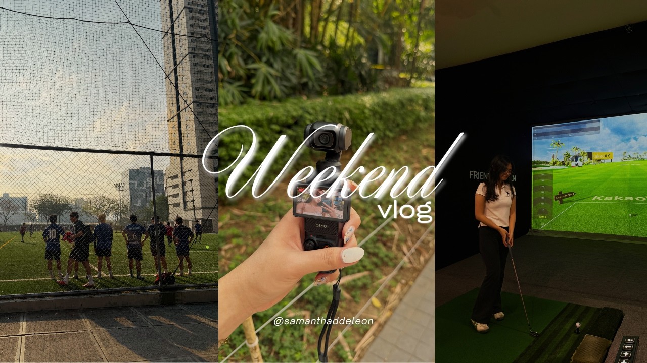 Weekend Vlog: College Diaries | Family Lunch, Solo Date, & Hangouts