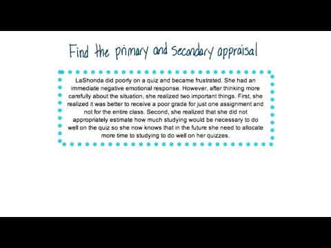 Find the appraisals - Intro to Psychology
