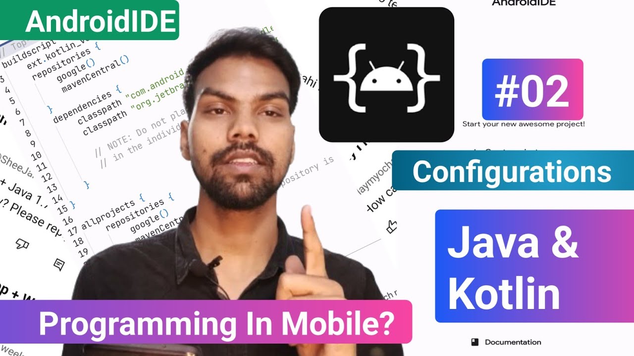 AndroidIDE02: Know About Basic  Important Configurations of AndroidIDE Hindi AndroidBulb