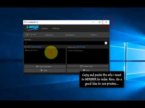 G-INDEXER - Google Indexing Software / A Working Way to Index Websites/Backlinks in Google
