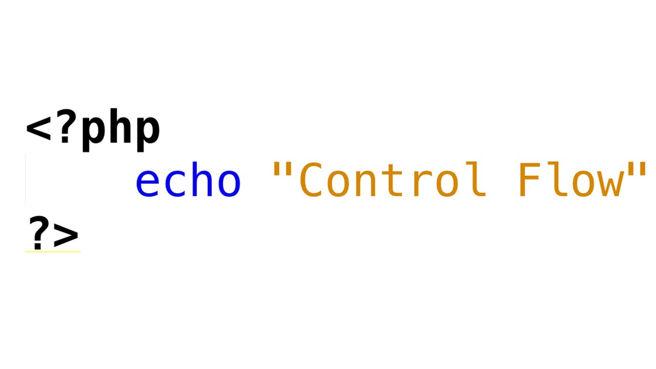 Exploring PHP | Control Flow