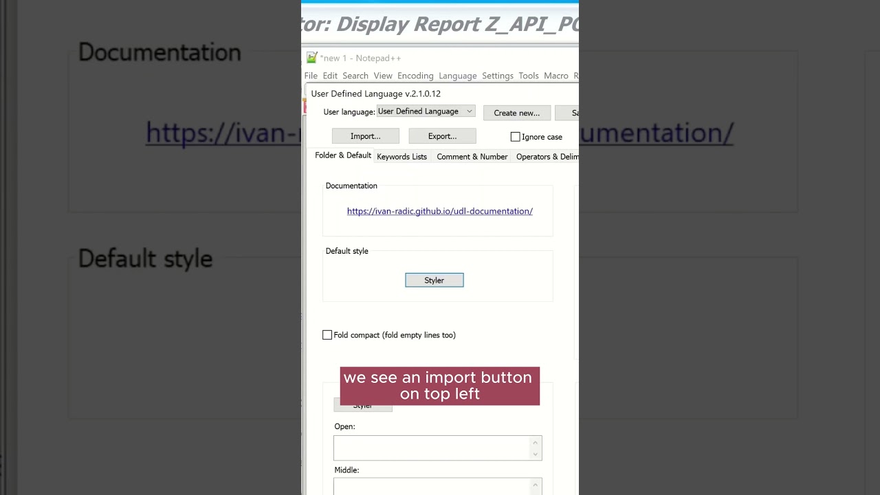 Using Notepad++ as ABAP Editor #sap #abap #notepad++