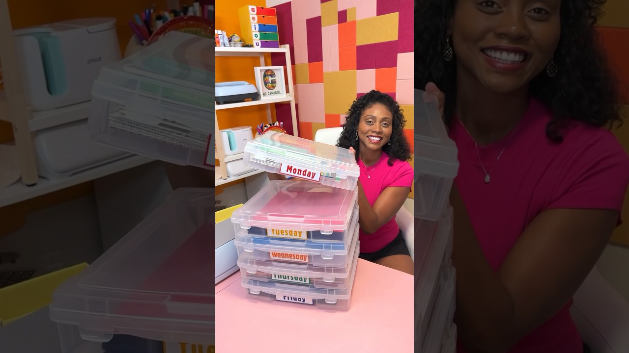 How to use a Cricut for a Classroom! Organization and Decor Tips for Teachers #cricut #cricutmade