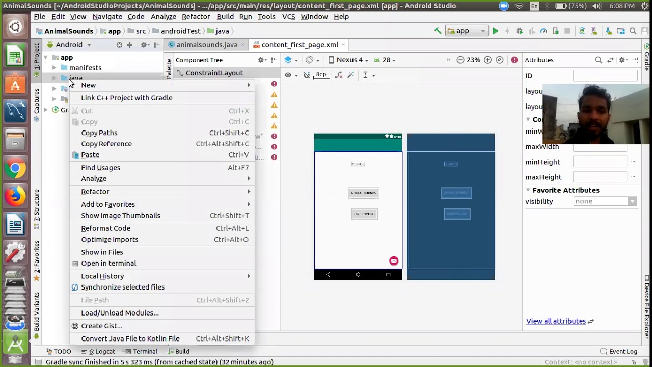 How to create multiple screen in android studio [step by step tutorial]