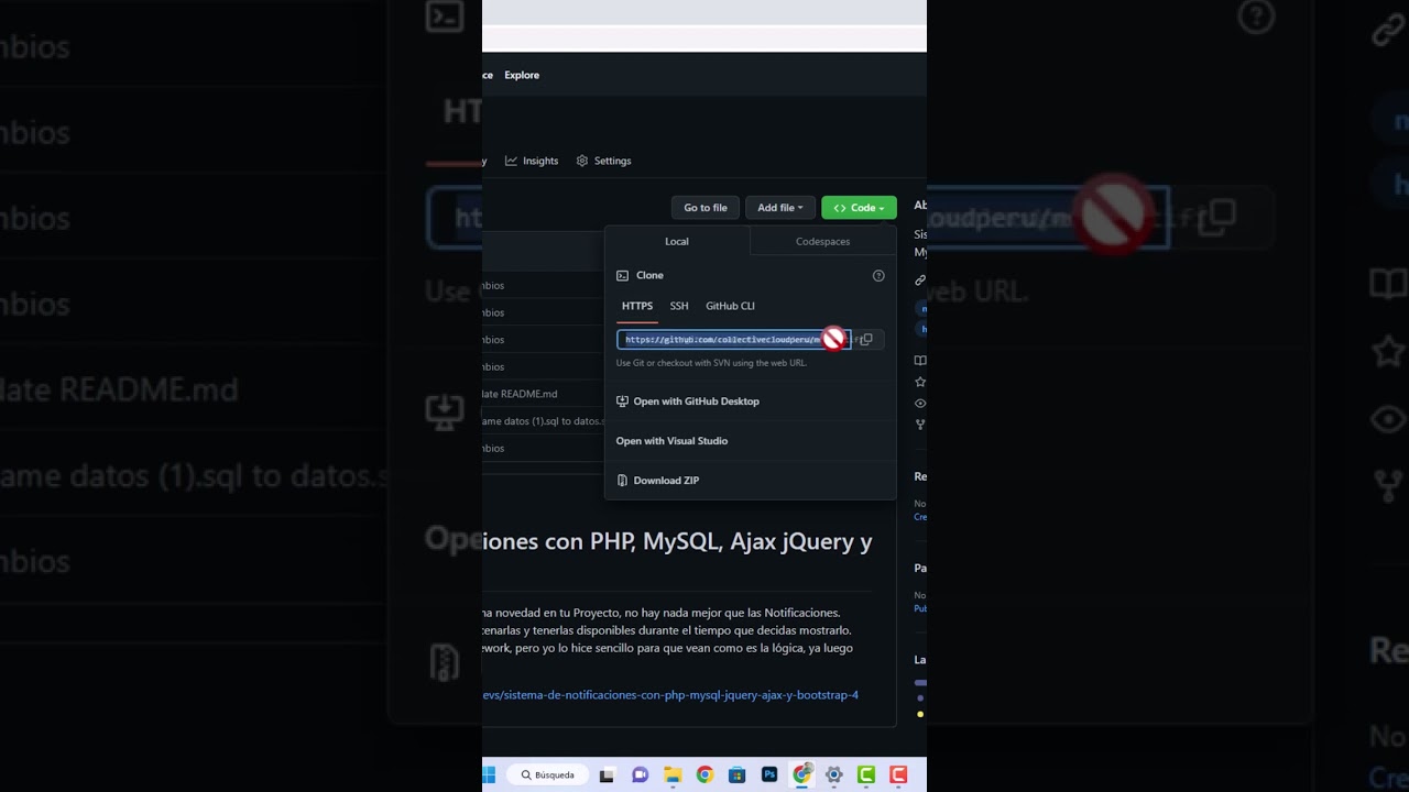 COMO CLONAR UN REPOSITORIO DE GITHUB DESDE CONSOLA O TERMINAL 