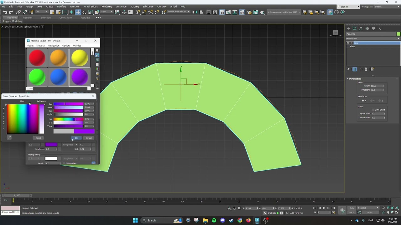 Tutorial: Multi/Sub-Object Materials (Rainbow)