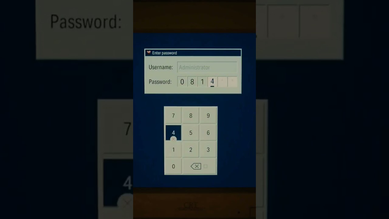 Wellness centre computer password code - Alan Wake 2 #shorts