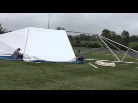 TopTec 40' frame tent