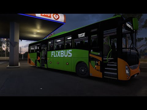 Iveco Evadys FlixBus passenger mod 1.49 | Euro Truck Simulator 2