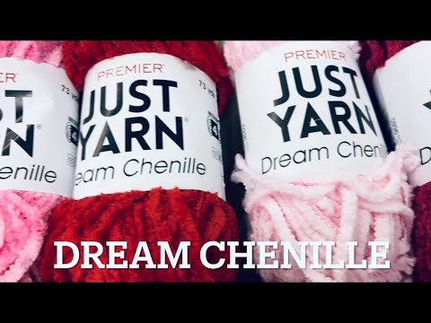 New Dream Chenille Yarn At The Dollar Tree Store/ Doycreations 🤗