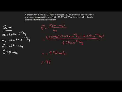 Elastic Collision Ex 1 Final Velocity