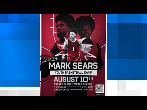 Mark Sears to host youth basketball camp at Muscle Shoals Middle School