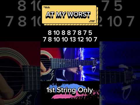 1 String At My Worst Guitar Tabs