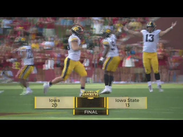 Who won Iowa vs Iowa State game last night? Week 2, 2023 season