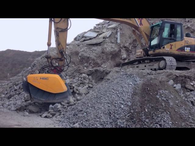 AS NEW NPK GENESIS GBC 950 Crusher JAW Bucket 240-400 Excavator | Heavy ...