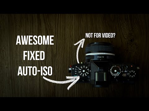 Nikon Zf: Auto ISO setup