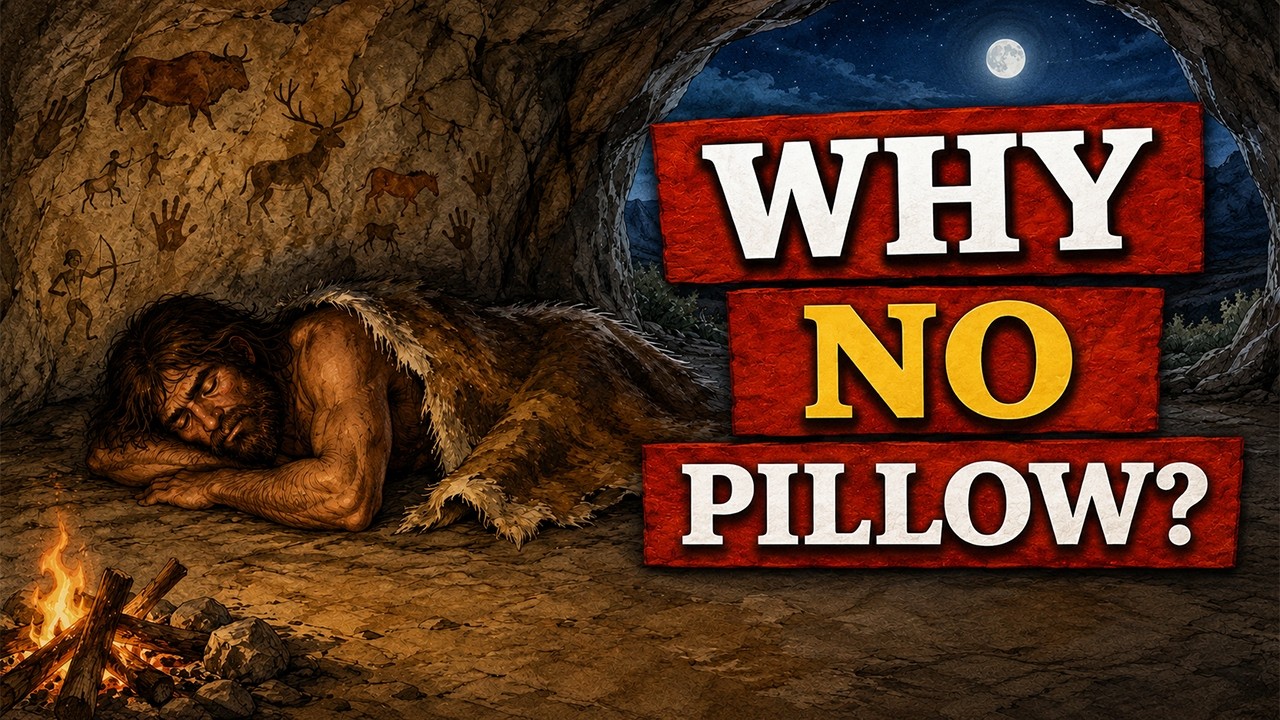 Why 90% of Human History Had No Pillow | History for Sleep