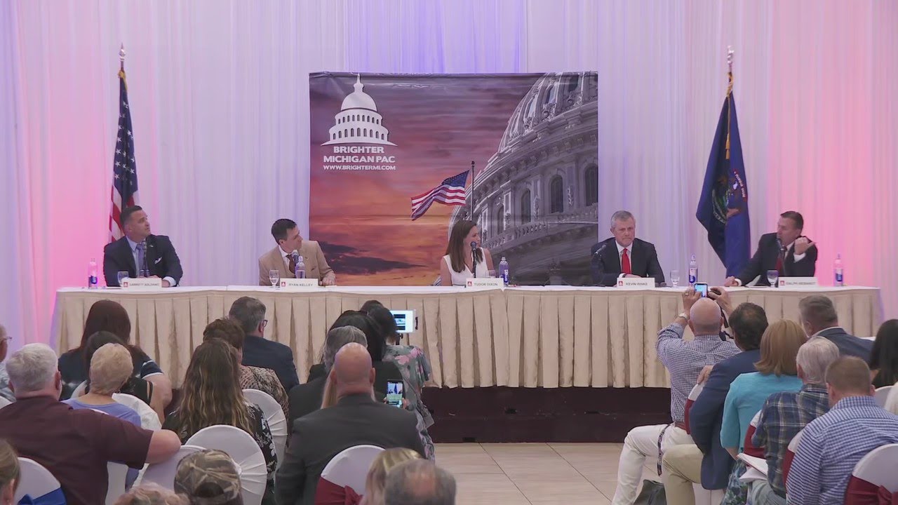 WATCH: Full Michigan GOP governor candidates debate