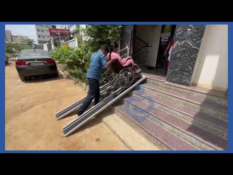 Wheelchair Ramps - Portable wheelchair ramp Latest Price, Manufacturers ...