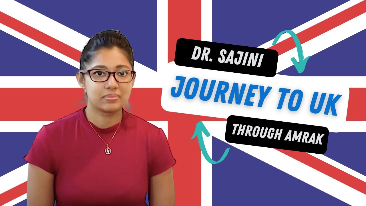 Meet Dr. Sajini | Amrak's Doctor Recruitment Program | Her Journey From Sri Lanka to the UK