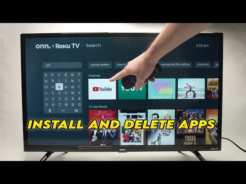 Onn Roku TV: How to Install and Delete Apps